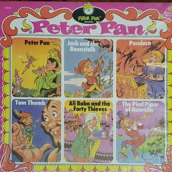 Peter Pan Records | Media | Vintage Peter Pan 6 Favorite Stories Vinyl ...